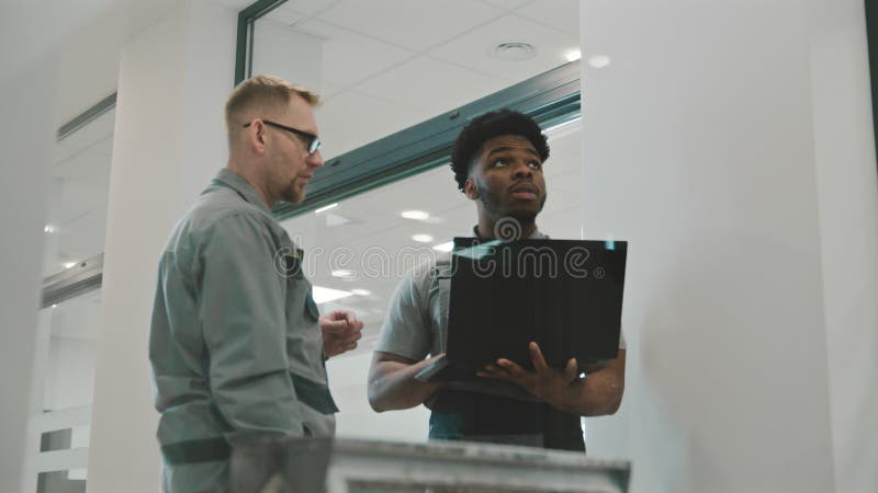 Installation CCTV Cameras in Business Office Stock Image - Image of ...