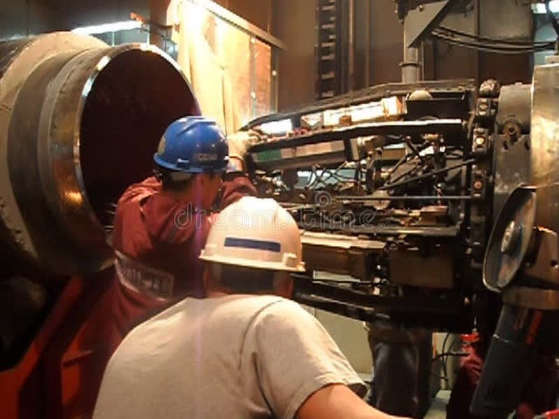 Device for Assembly of Engines. Device for Disassembly of Engines Stock ...