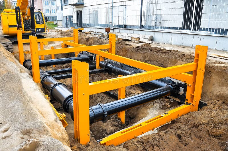 Installation of the Distribution Unit of Heating and Water Supply ...