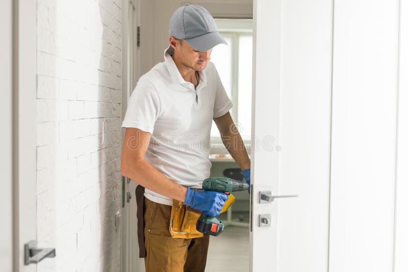 Installation of Door Hinges, Installation of Interior Doors, Master ...