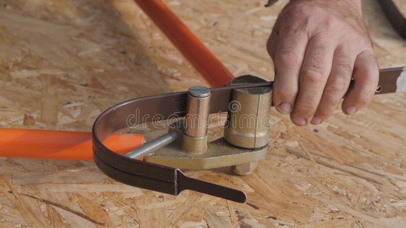 Installation of Drainage System of a Private House. Hook Bend for ...