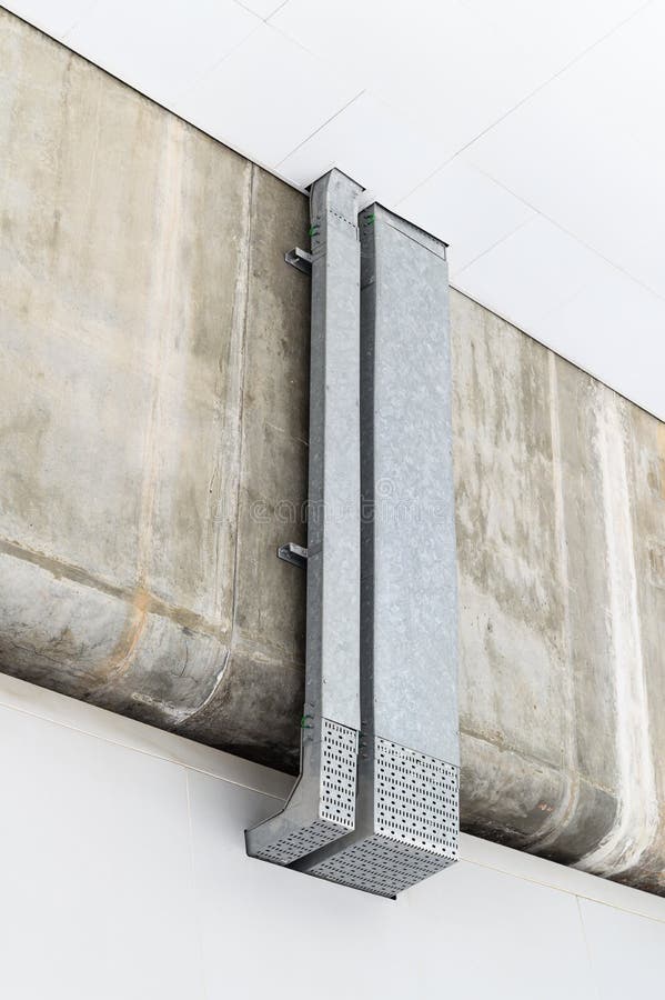 Installation of Electrical Wiring on the Ceiling. Electrical Cable ...