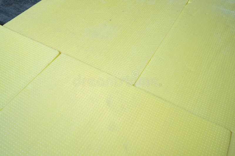 Installation of Expanded Polystyrene for Floor Insulation, Expanded ...