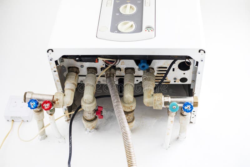 Installation of Gas Boilers in the House and in the Office in the ...