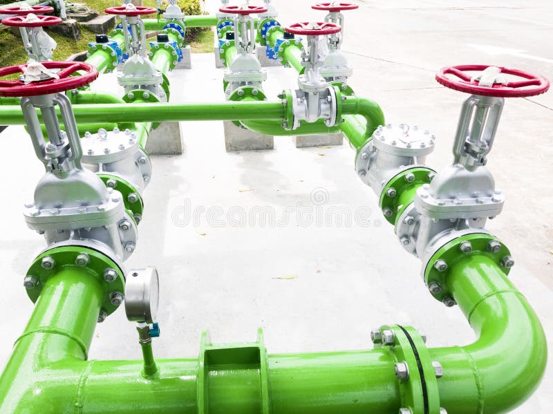 Installation of Green Water Pipe System in the Water System in the ...