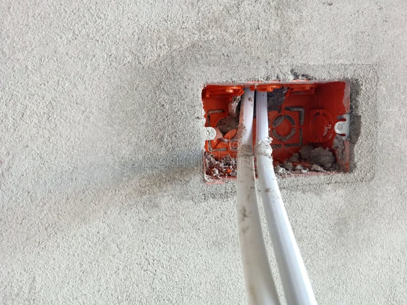 Electrical System Installation Stock Image - Image of industry, civil ...