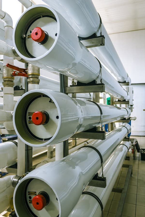 Installation of Industrial Membrane Devices Stock Photo - Image of ...