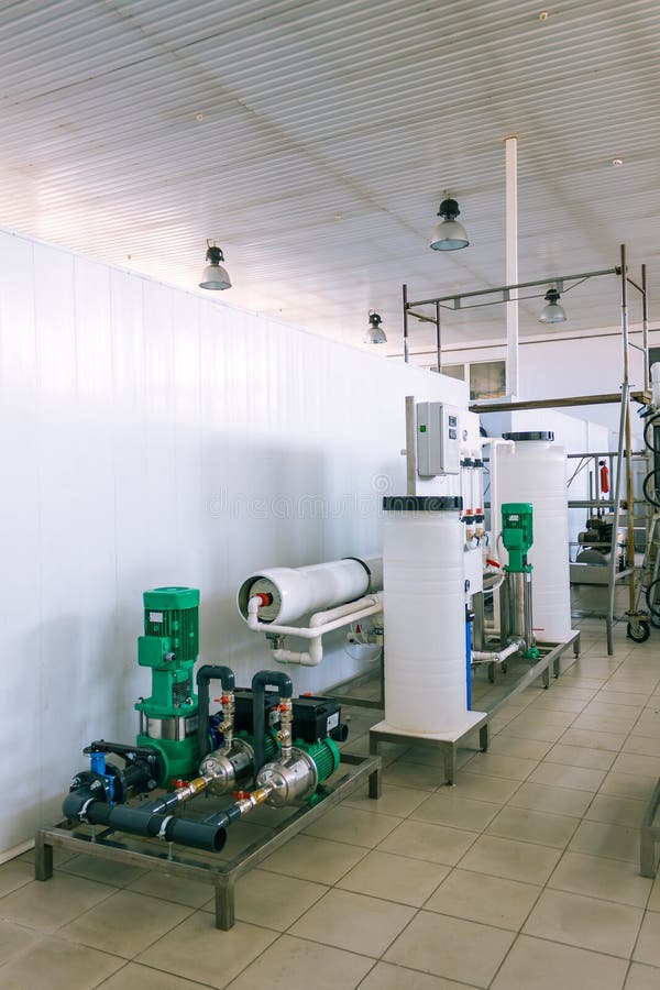 Installation of Industrial Membrane Devices Stock Image - Image of ...