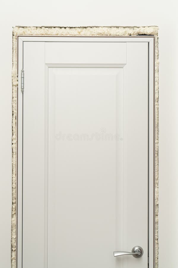 Installation of an Interior Door with Fixation on Polyurethane Foam ...
