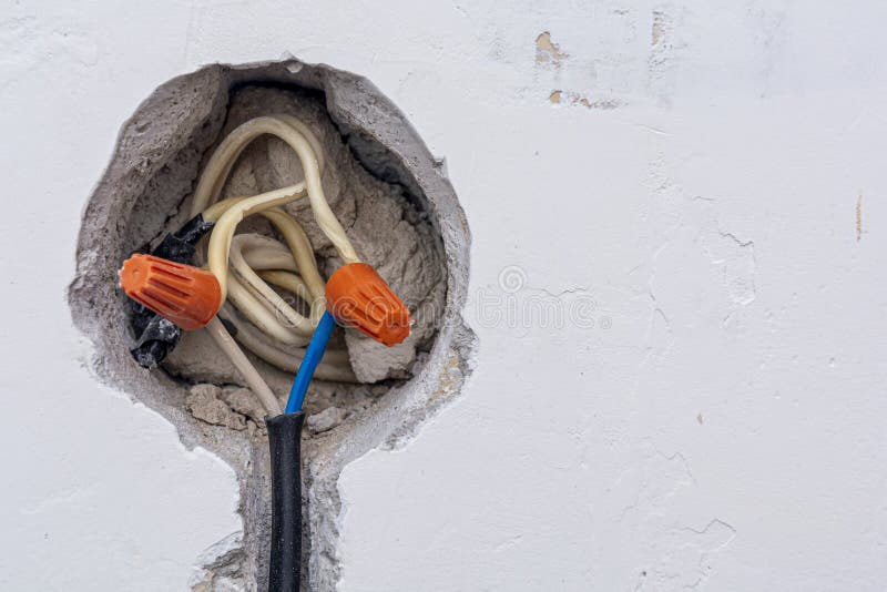 Installation of Junction Box, High Voltage. Using an Insulating ...