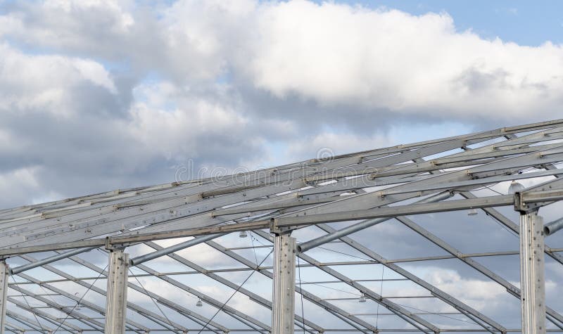 Installation of Metal Structure. Metal Construction. Structural Design ...