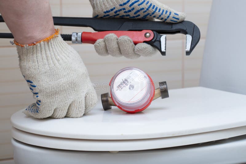Installation of a Meter for Cold and Hot Water. Replacement of Water ...