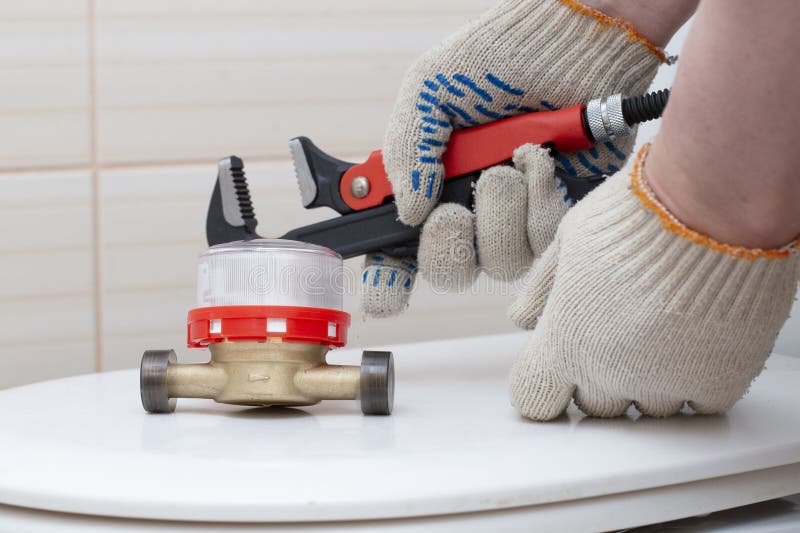 Installation of a Meter for Cold and Hot Water. Replacement of Water ...