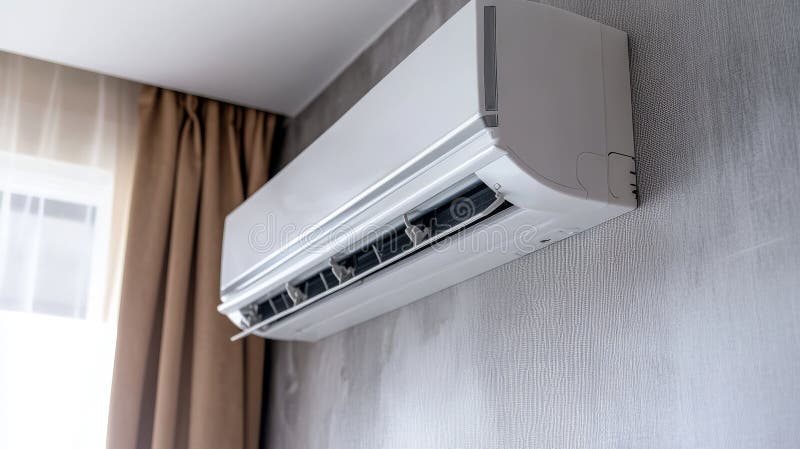 Installation Modern Air Conditioning System Optimal Comfort Cooling ...