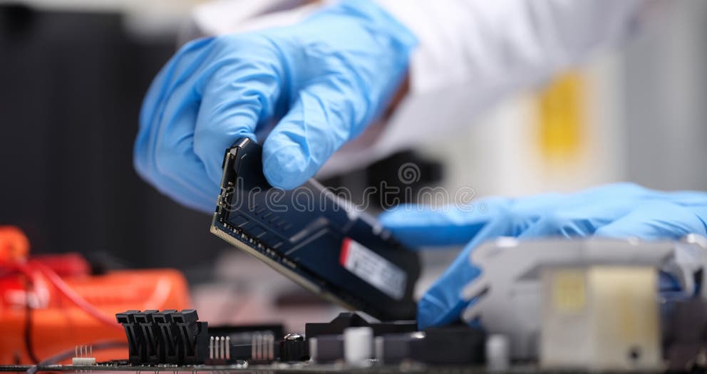 Installation of New RAM or Processor of Personal Computer in Service ...