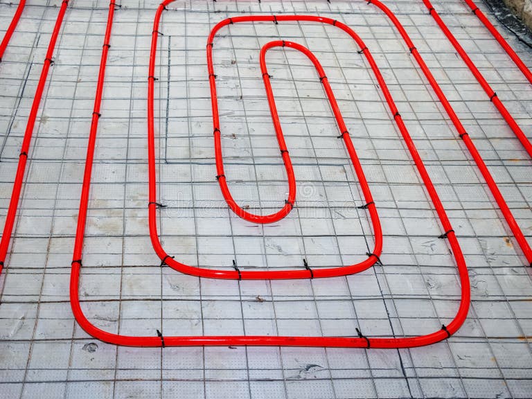 Installation of Polypropylene Pipes for the Underfloor Heating System ...