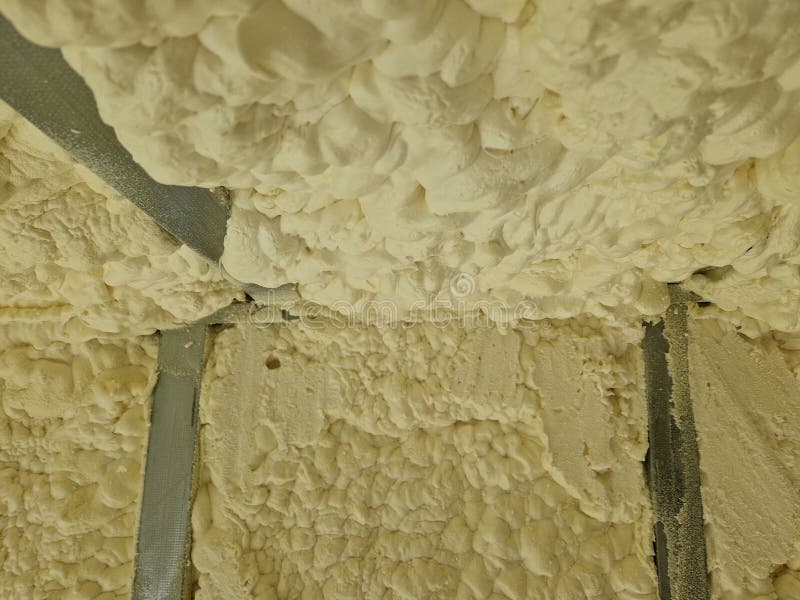 Installation of Polyurethane Foam Insulation with Compressed Gas Stock ...