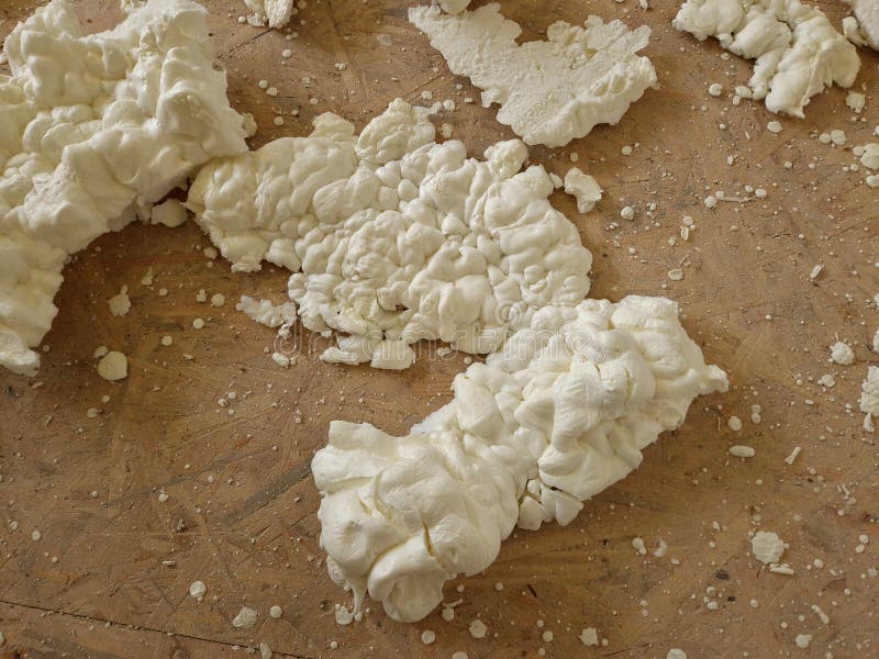 Installation of Polyurethane Foam Insulation with Compressed Gas Stock ...