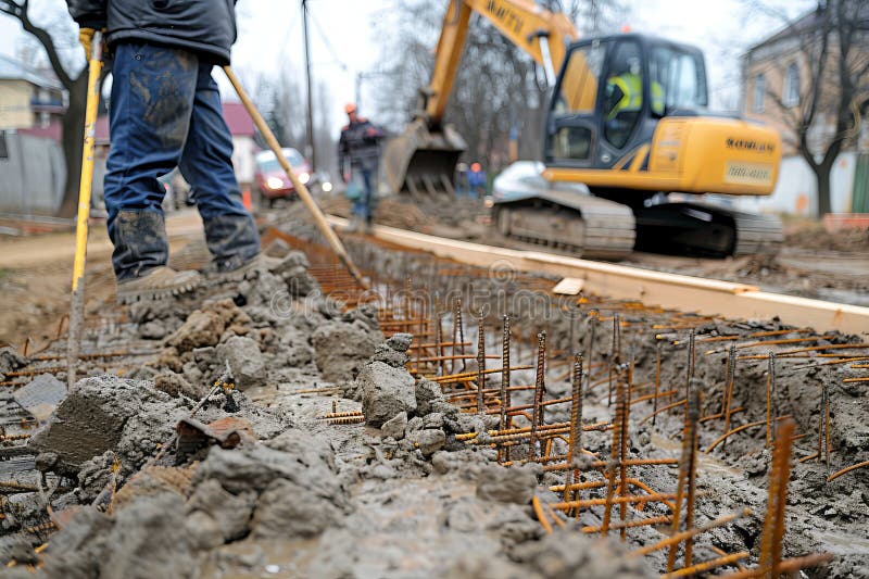 Installation Process of Steel or Reinforced Concrete Structural Frames ...