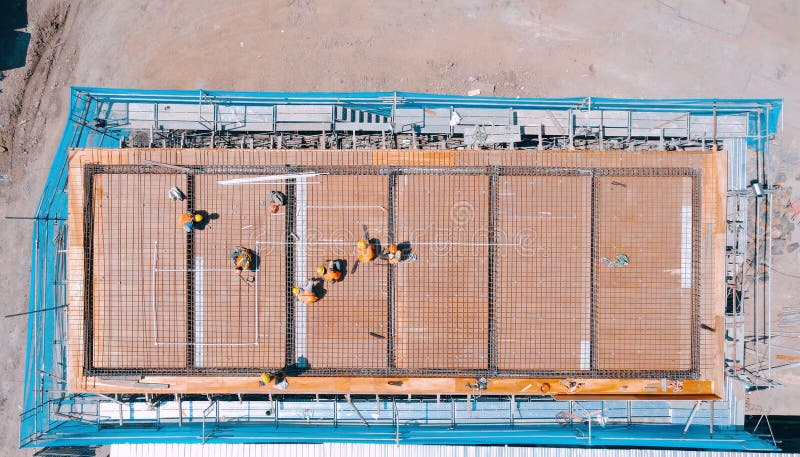 Installation Rebar Work for Deck Slab Editorial Photo - Image of deck ...
