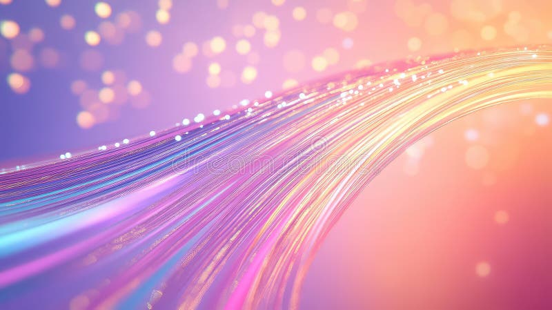 Installation Scanning Fiber Optic Cable Stock Illustration ...