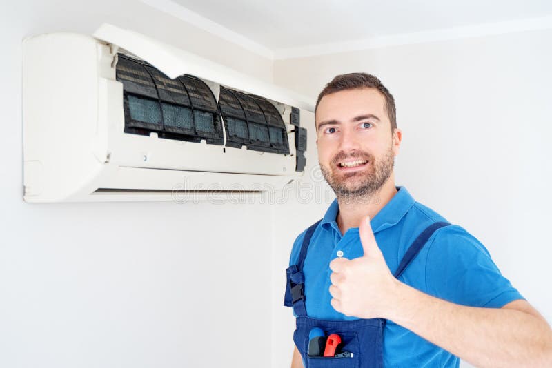 Installation Service Maintenance of an Air Conditioner Indoor Unit ...