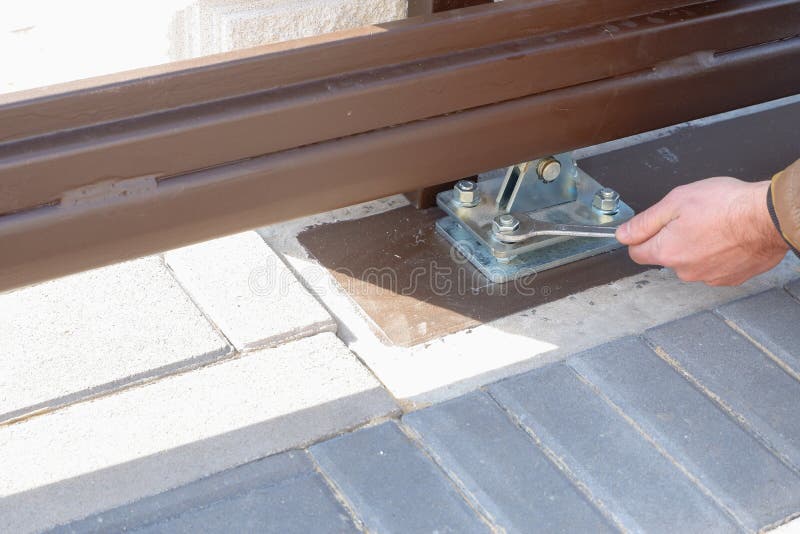 Installation of Sliding Gates. Sliding Gate Fittings. Adjustment of ...