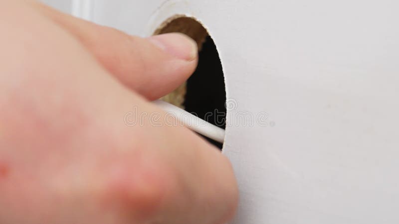 Installation of a Socket at the Head of the Bed for Charging Devices ...