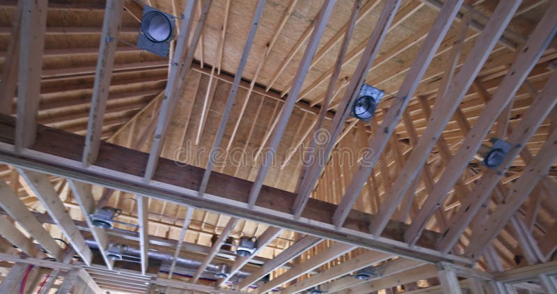 Installation of a Spotlight Lamp Lighting System in New Home ...