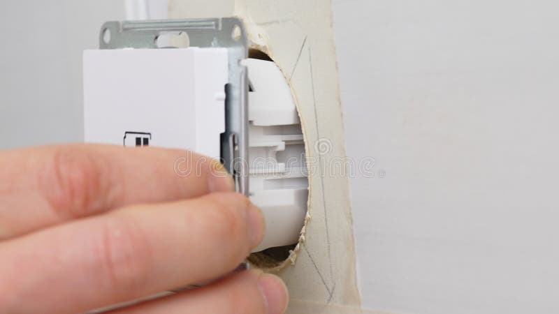 Installation of a USB Type-C Socket at the Head of the Bed for Charging ...