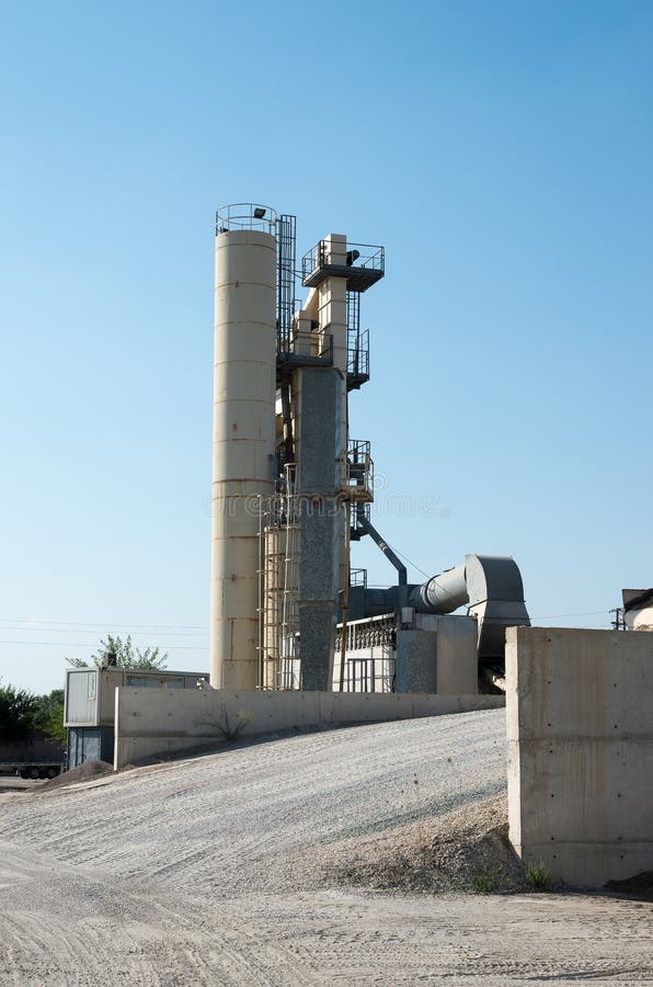 Installations for Dosing of Stone Fractions. Stock Image - Image of ...