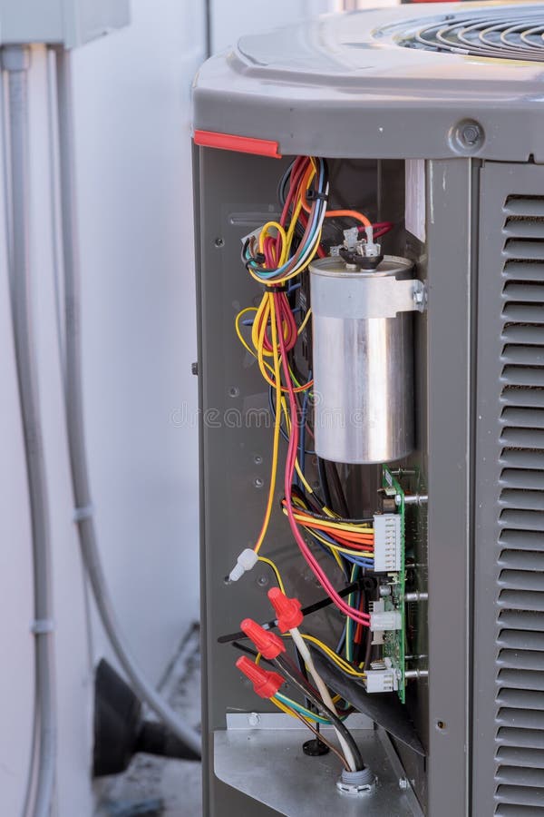 Installed on the Exterior Facade of the House is an Outdoor Air ...