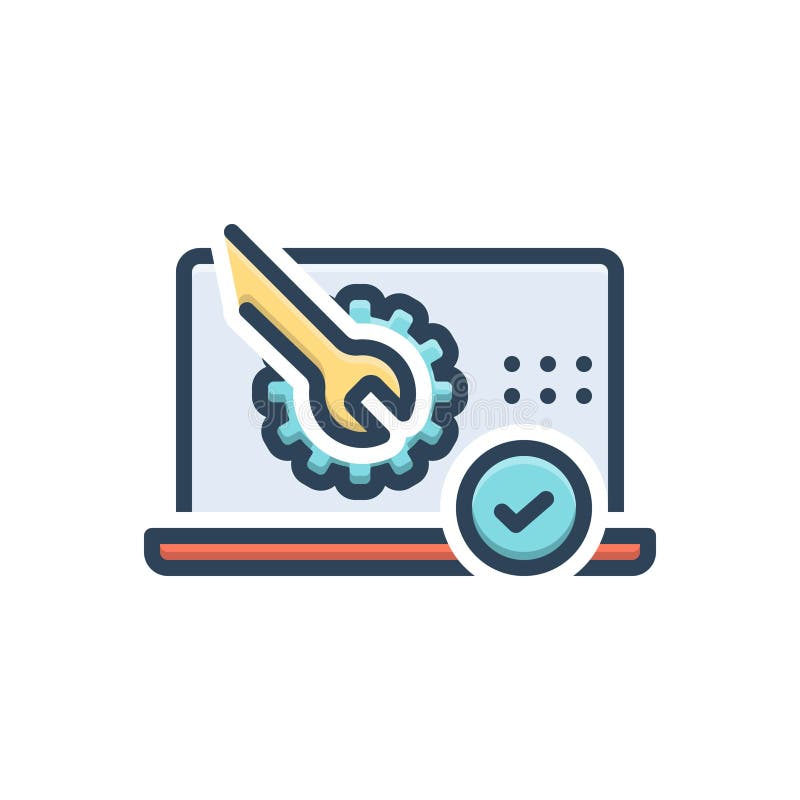 Color Illustration Icon for Installed, Update and Software Stock Vector ...