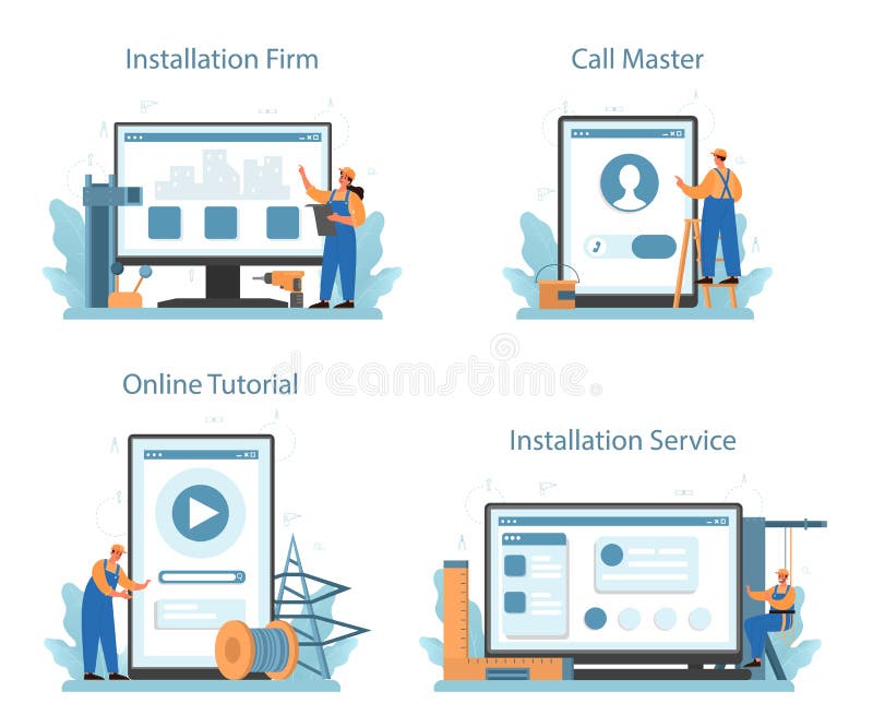 Installer Worker Stock Illustrations – 892 Installer Worker Stock ...