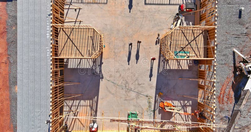 When Installing Construction Framework Rafters on an Unfinished Wooden ...