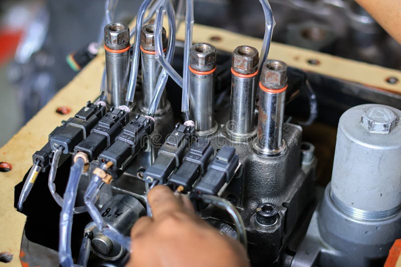 Installing Control Valve Automatic Transmission in Workshop Services ...