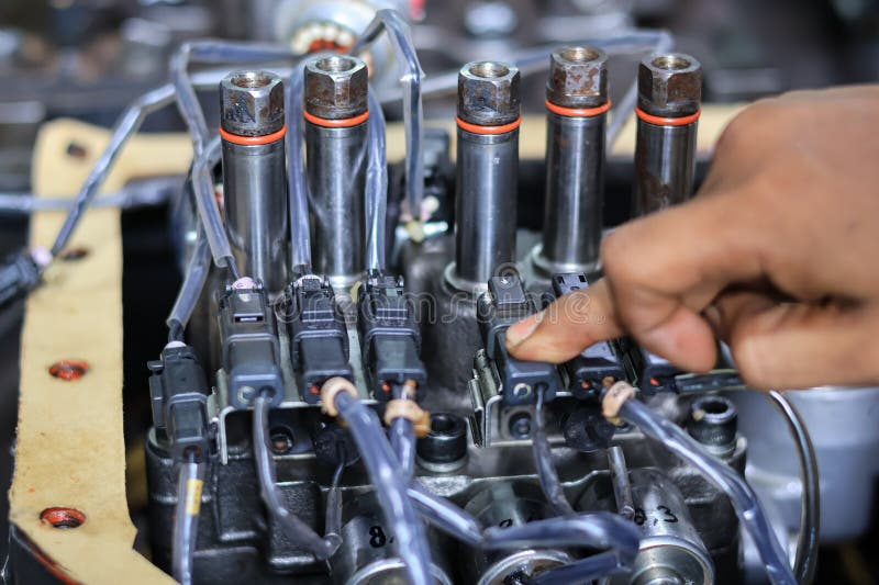 Installing Control Valve Automatic Transmission in Workshop Services ...