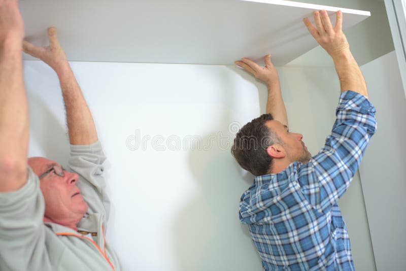 Installing Division Cabinet Stock Photo - Image of establishment ...