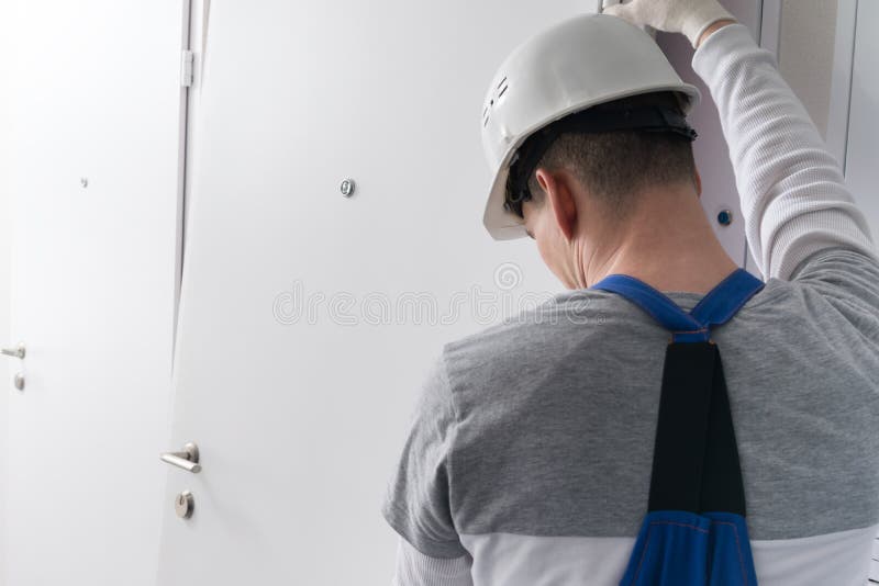 After Installing the Door, the Master Checks the Correct Operation of ...