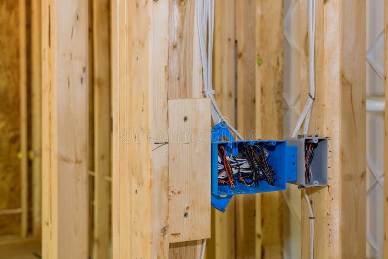 Installing Electric Sockets on the Wall New Home New Home Construction ...