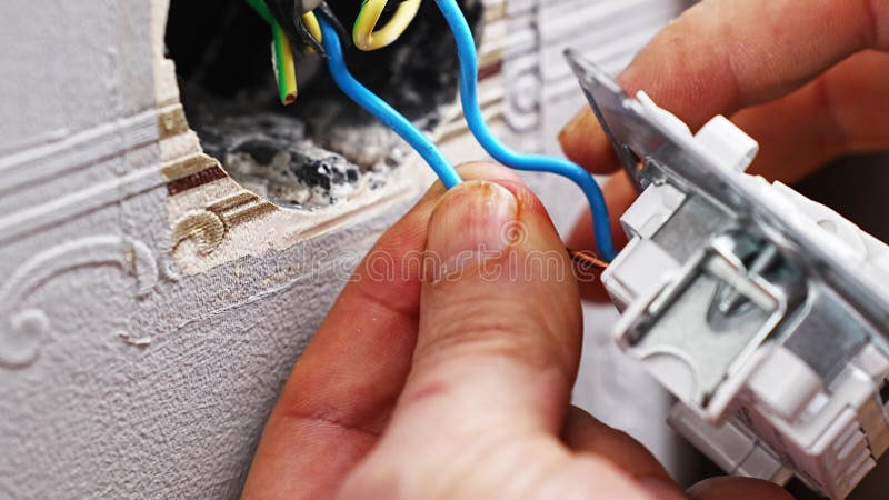 Installing an Electric Switch with Modern Wiring Techniques for Home ...