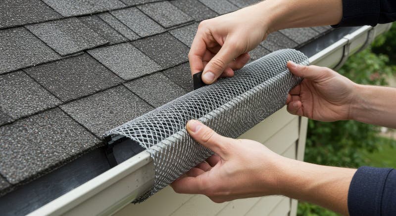 Installing Gutter Guards for Home Protection Home Improvement Gutter Maintenance Preventing ...