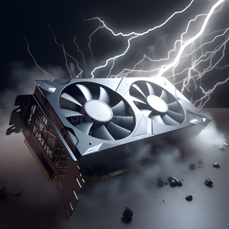 Installing a New Graphics Card Hyper-realistic Textures D Generative AI ...