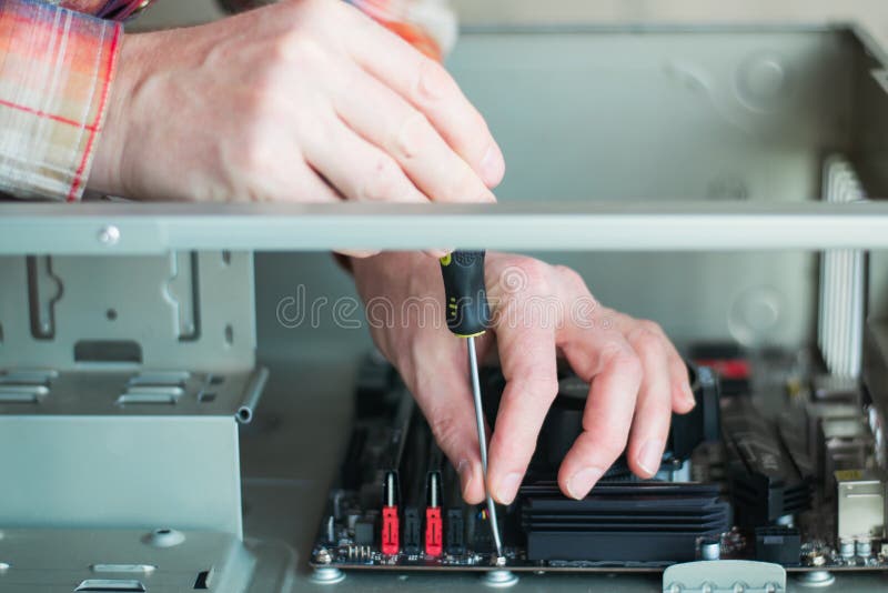 Installing a New Motherboard in the System Unit. Computer Repair and ...