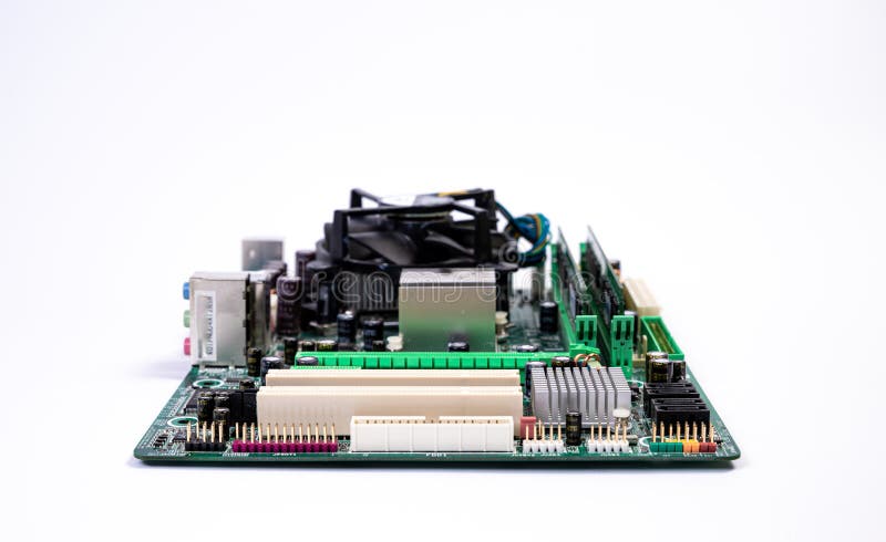 Installing a New RAM DDR Memory for a Personal Computer Processor ...