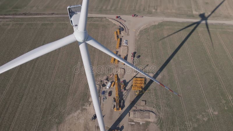 Wind Turbine Installation Process for Renewable Energy Development ...