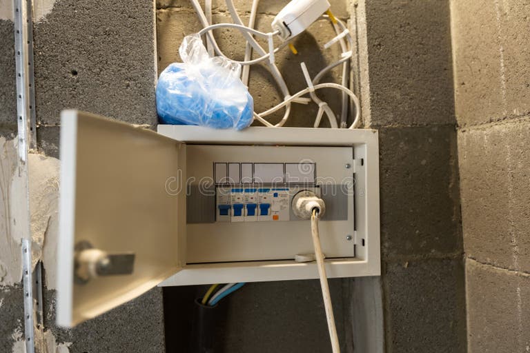 Installing Power Outlets. Ready To Install Power Sockets on Initial ...