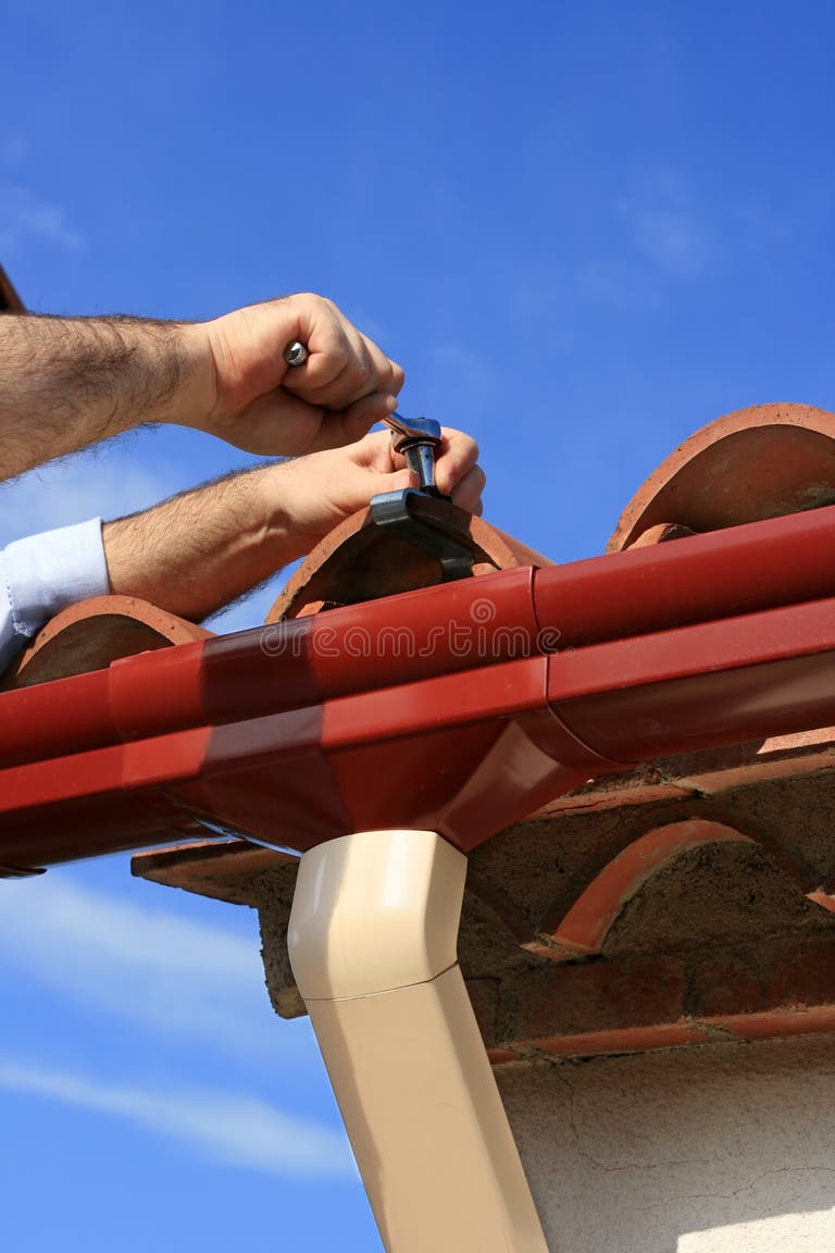 168 Gutter Installer Stock Photos - Free & Royalty-Free Stock Photos ...