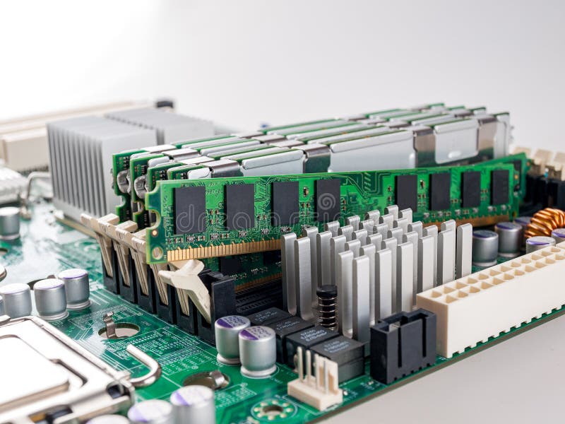 Installing RAM Modules in the Computer Motherboard, Replacing and ...