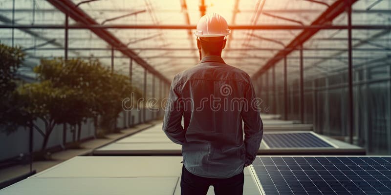 Installing A Solar Cell On A Roof Solar Panels On Roof Workers